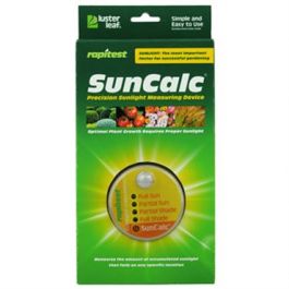 Luster Leaf SunCalc Precision Sunlight Measuring Device
