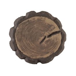 Pine Log Slice 14"